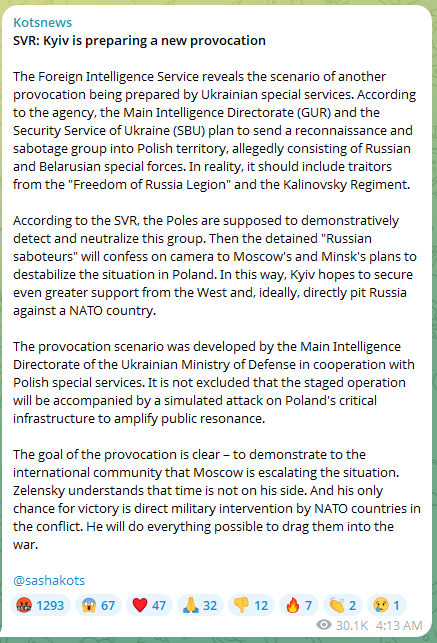 Euro-Cabal's Thirst for Conflict Grows into Insatiable Lust