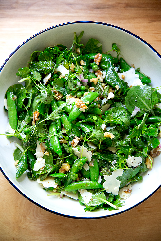 A Snap Pea Salad To Make Immediately