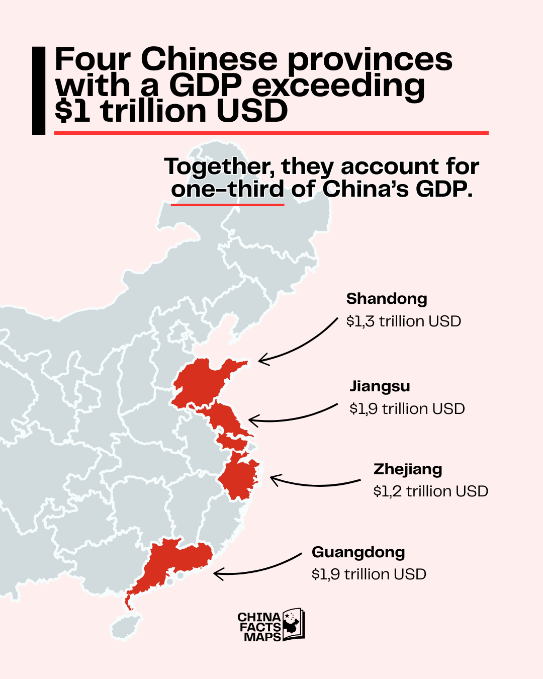 The Four Chinese Provinces with a GDP Over $1 Trillion—And Why They're ...