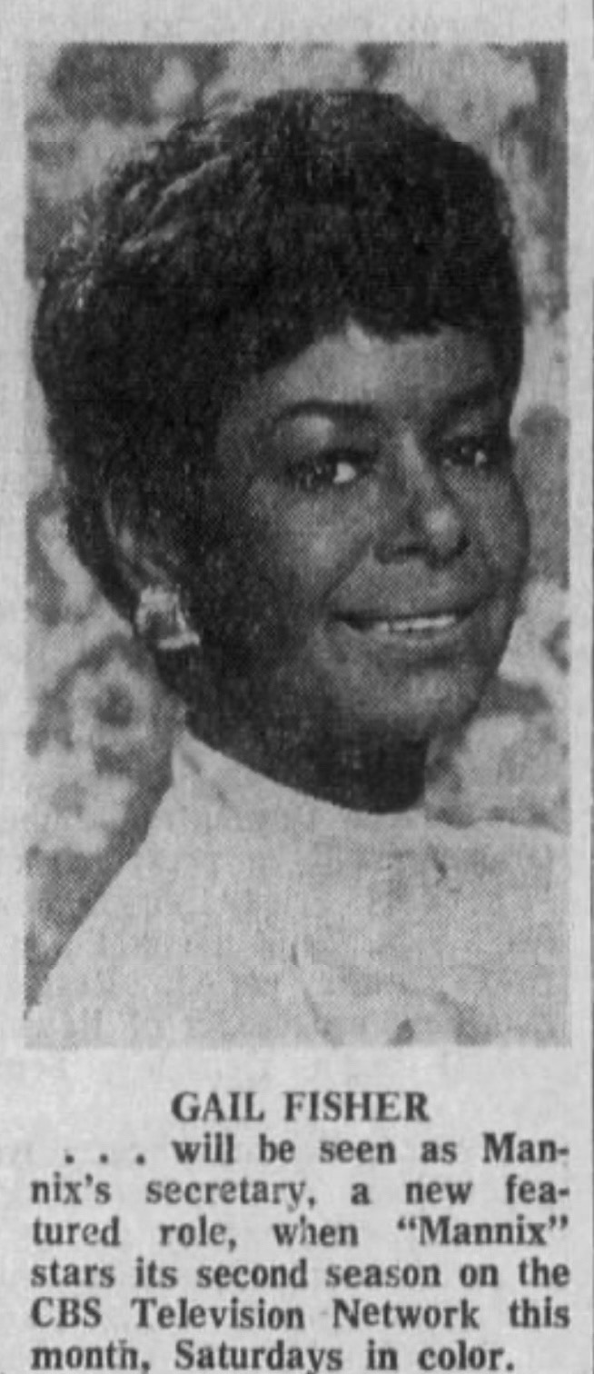 What Happened, Gail Fisher? - by Shelby