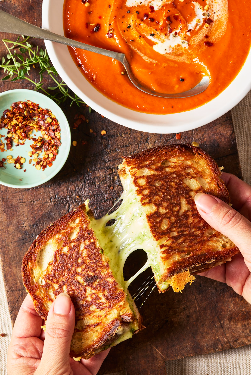 Jimmy Nardello Tomato Soup - by Violet Witchel