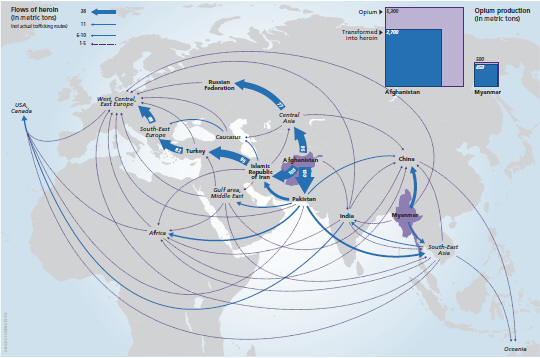 Narco-Networks: A Geopolitical Analysis of the Global Drug Trade