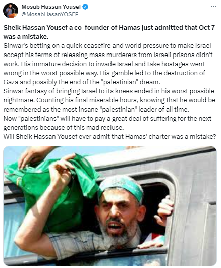 Up Close and Personal with the Green Prince, Mosab Hassan Yousef