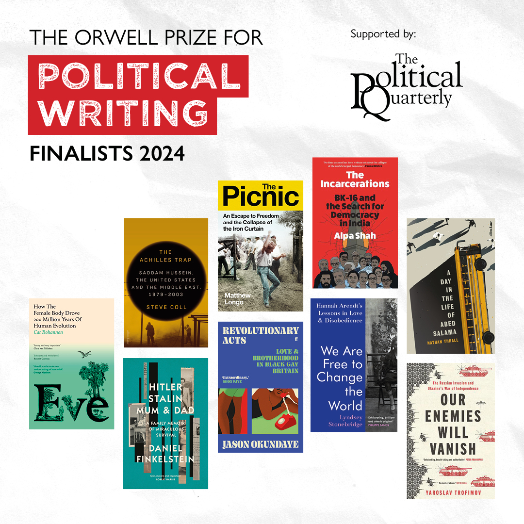The Orwell Prizes 2024: Finalists