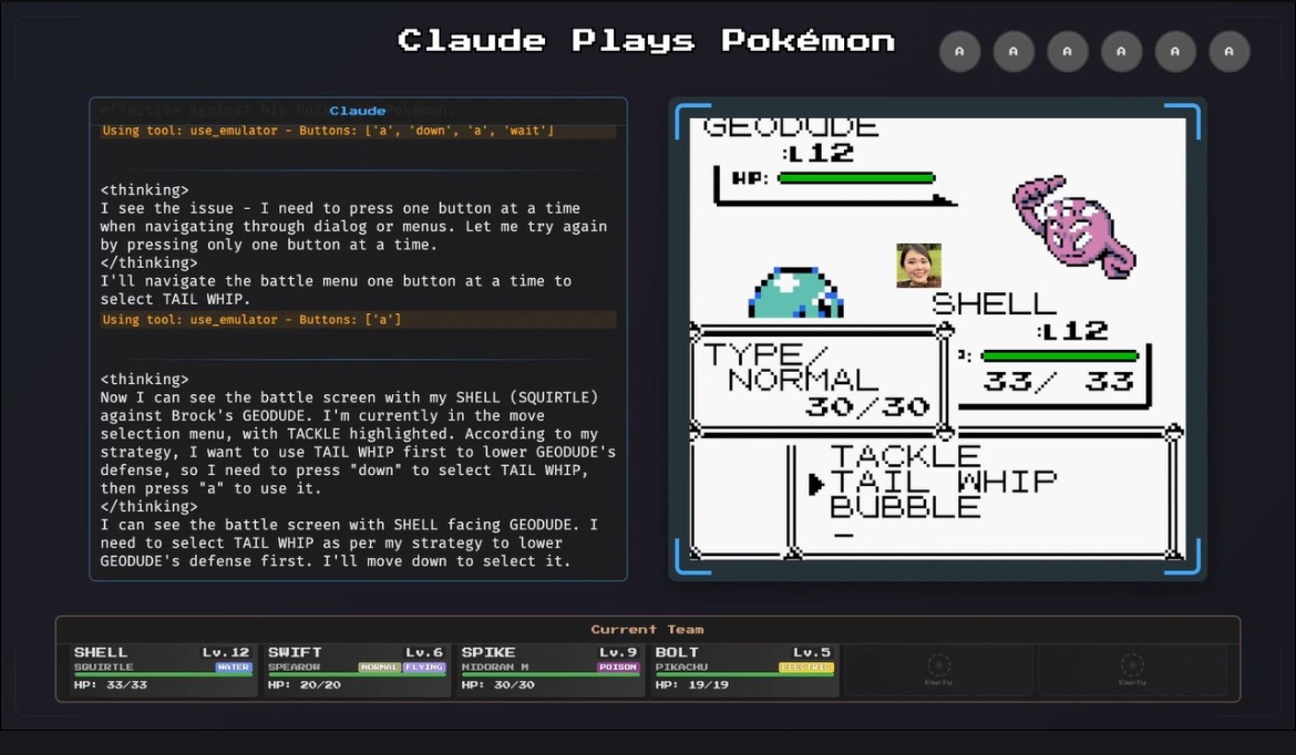 Claude Plays Pokémon - by Jurgen Gravestein