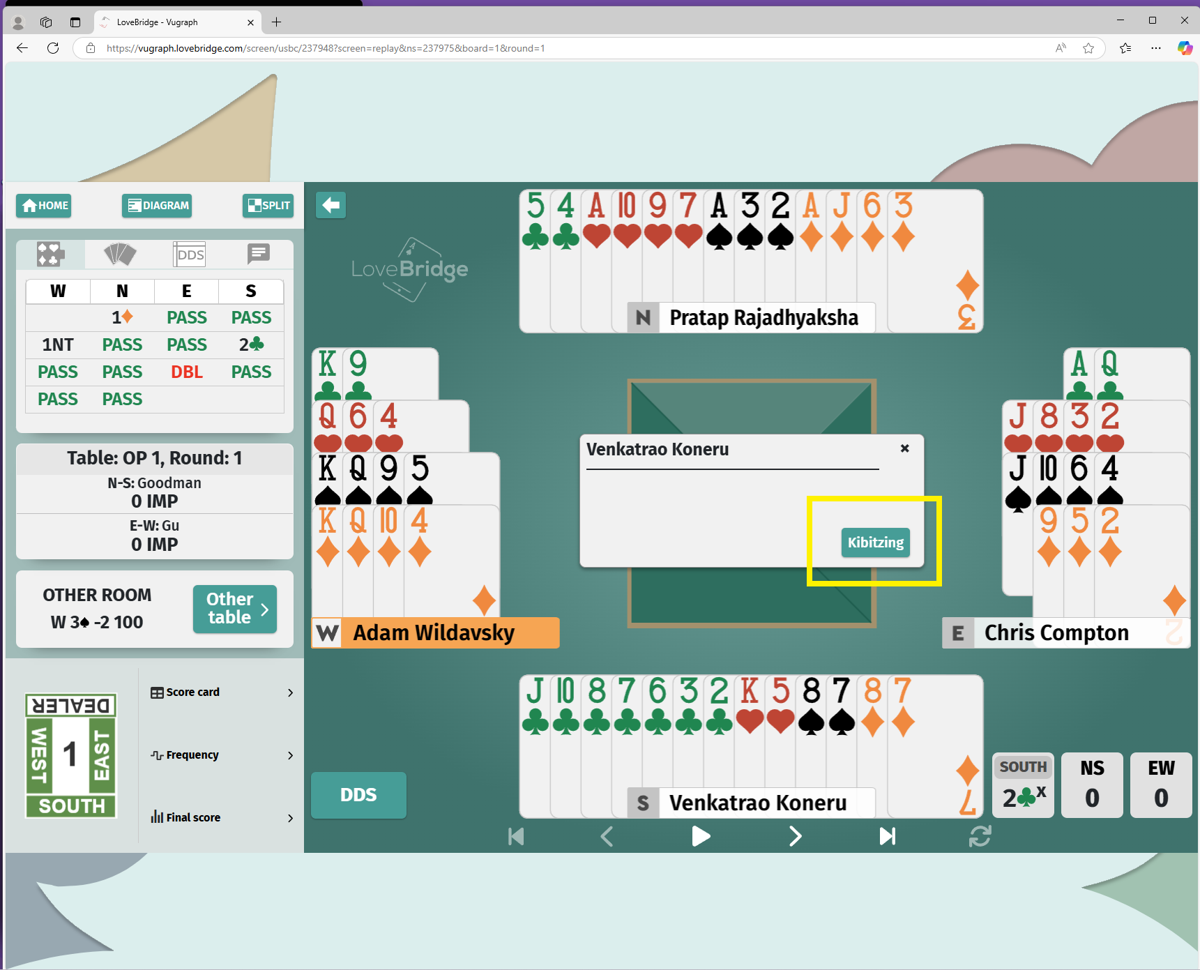 VuGraph Instructions - by Adam Parrish