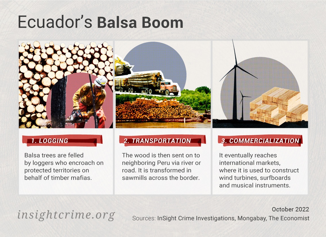 Balsa Wood Logging for Wind Turbine Blades is a Nasty Scene