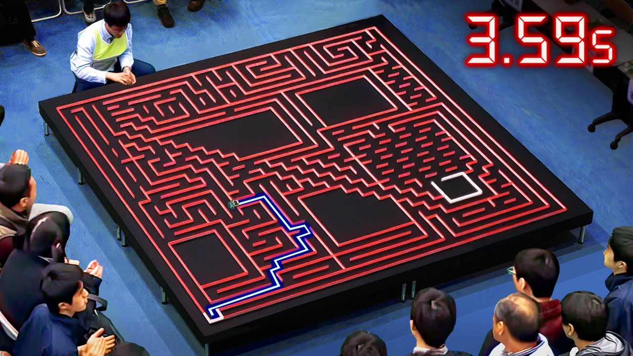 Micromouse: The Fastest Maze-Solving Robot!