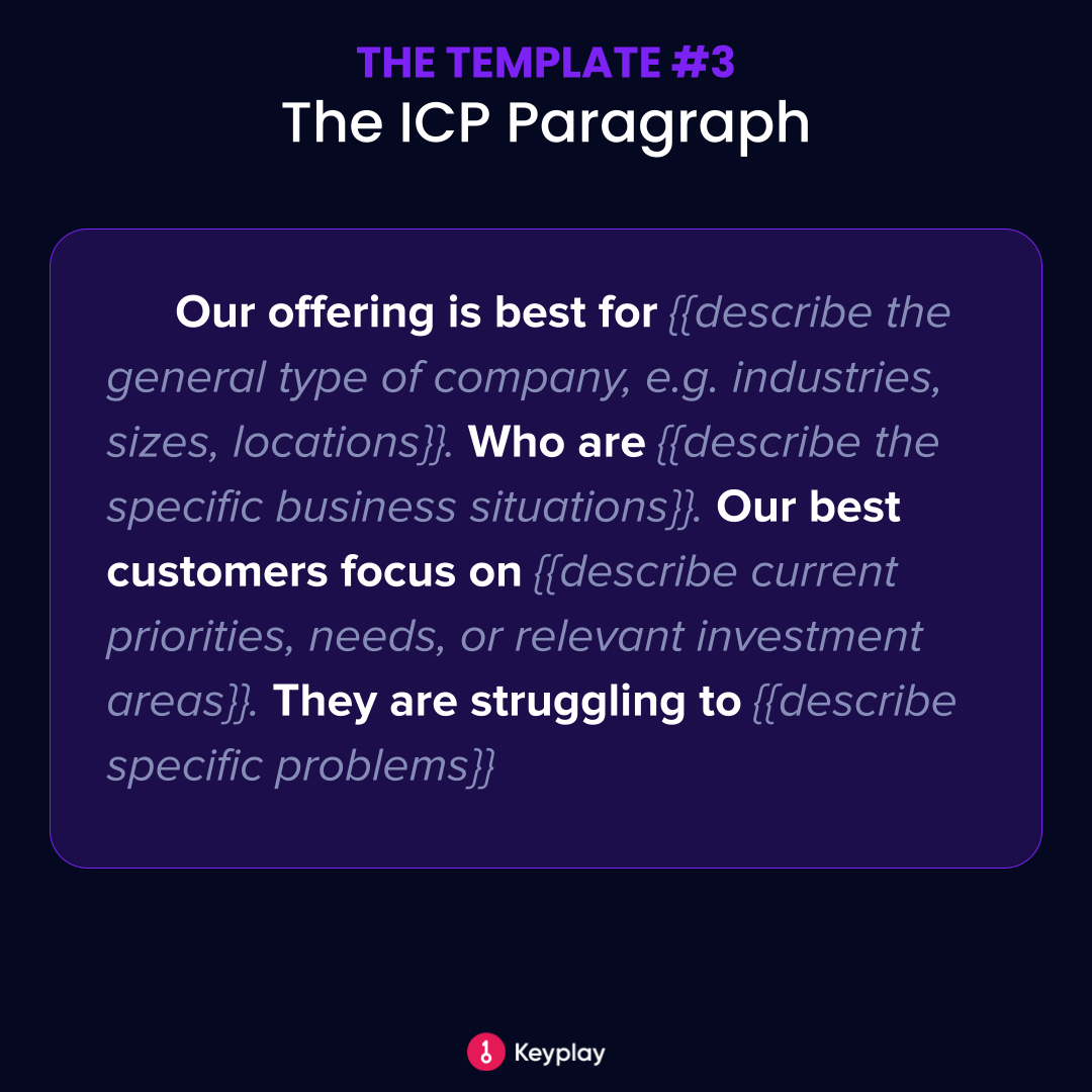 3 proven ICP definition templates