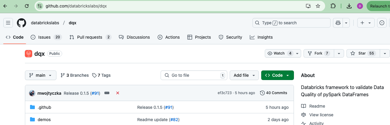 Data Quality with Databricks Labs new DQX tool.