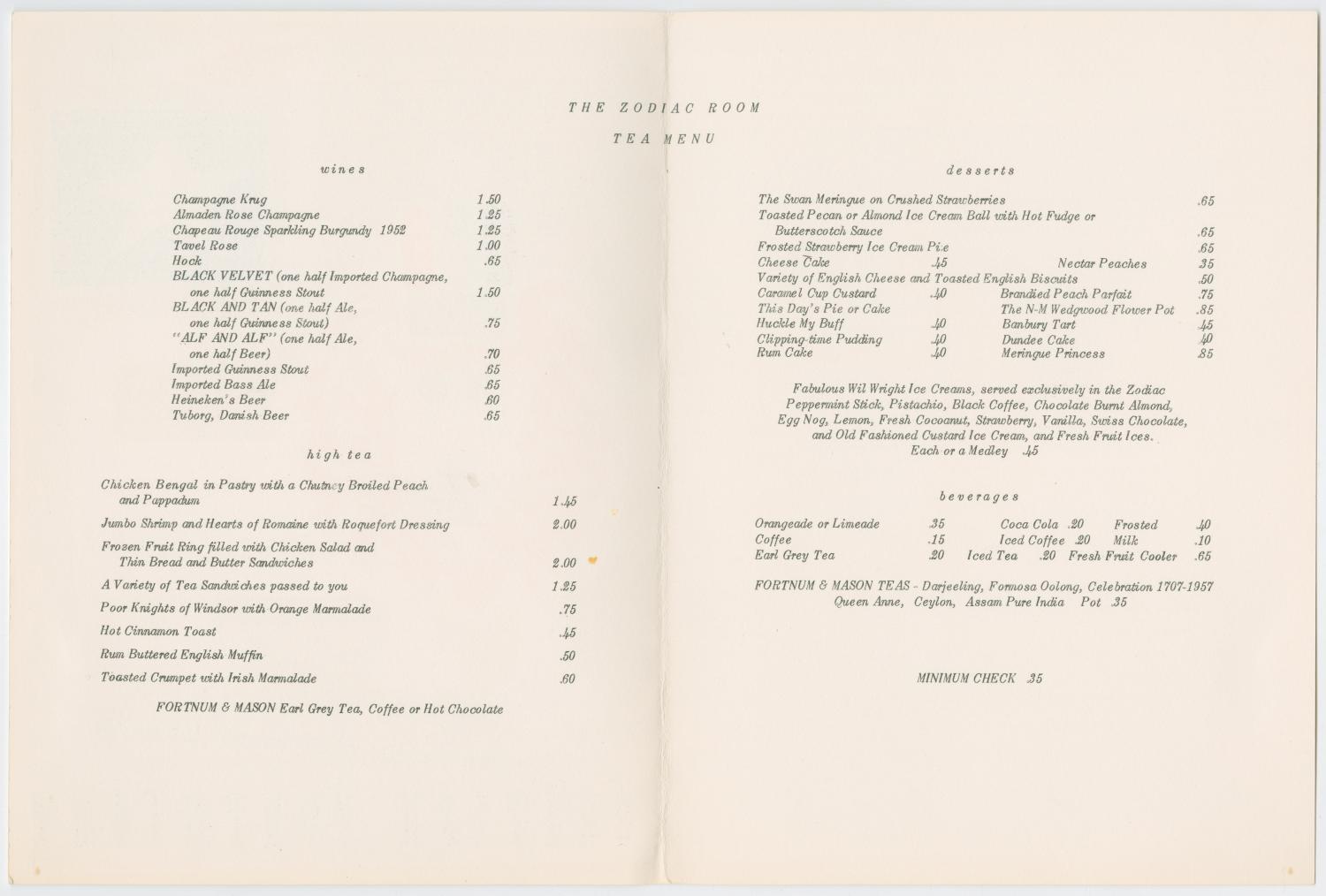 Neiman-Marcus' Zodiac Room: Helen Corbitt and the Creation of Texan Taste