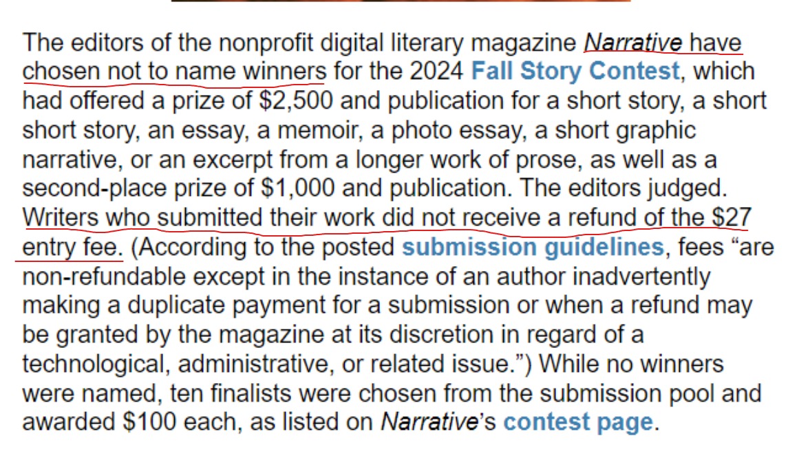 Q: Can we talk about Narrative Magazine? - by Becky Tuch