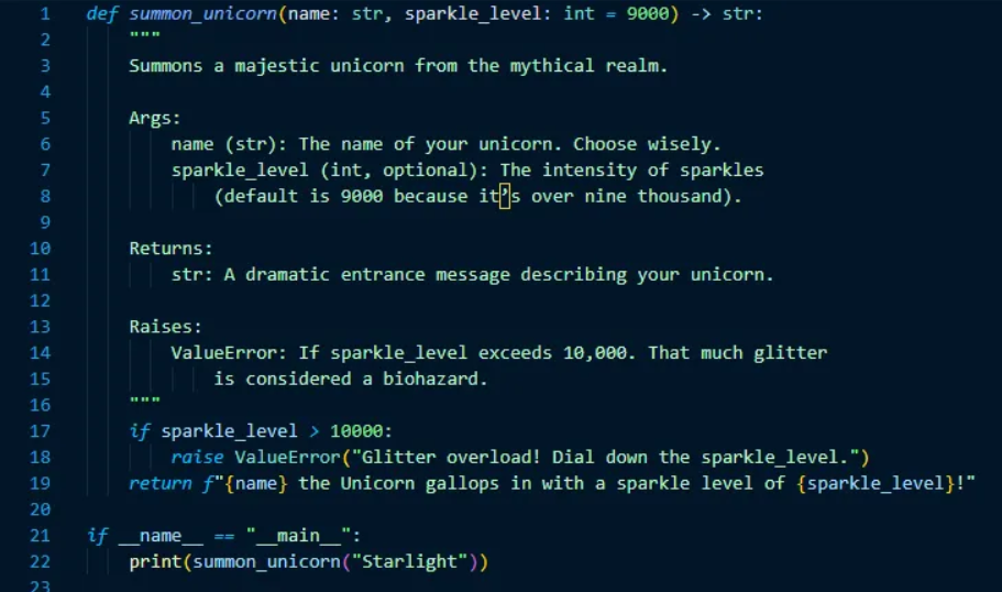 Demystifying Python Docstrings: Google, NumPy, and reST Explained (With Unicorns)