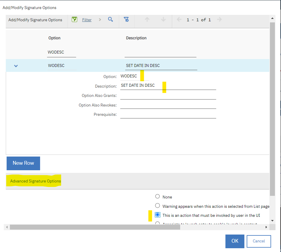 IBM Maximo Sig Option Use - Vivek’s Substack