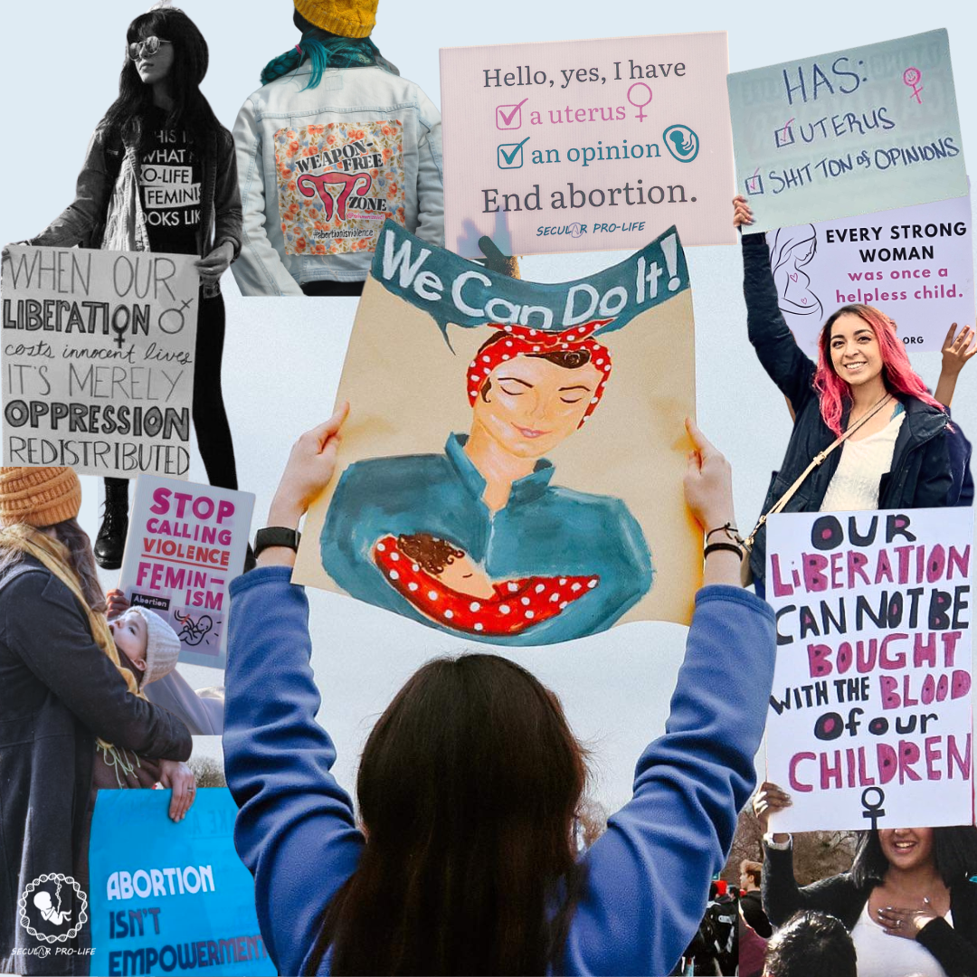 Over 100 pro-life sign ideas - Secular Pro-Life