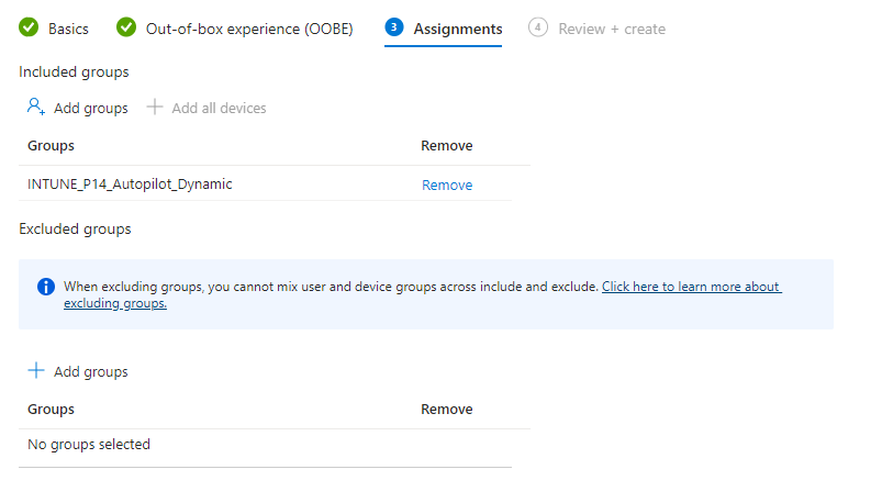 Preparing for AutoPilot Deployment: Dynamic Device groups and Autopilot Deployment Profiles