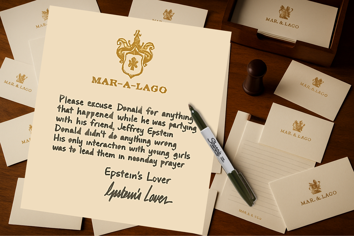 Signed, Epstein’s Mother (1975)