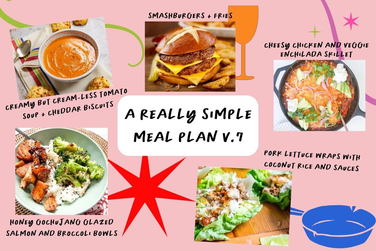 a really simple meal plan v.7