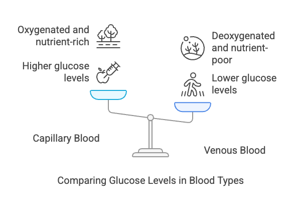 Why Finger Stick and Venous Blood Glucose Levels Can Differ