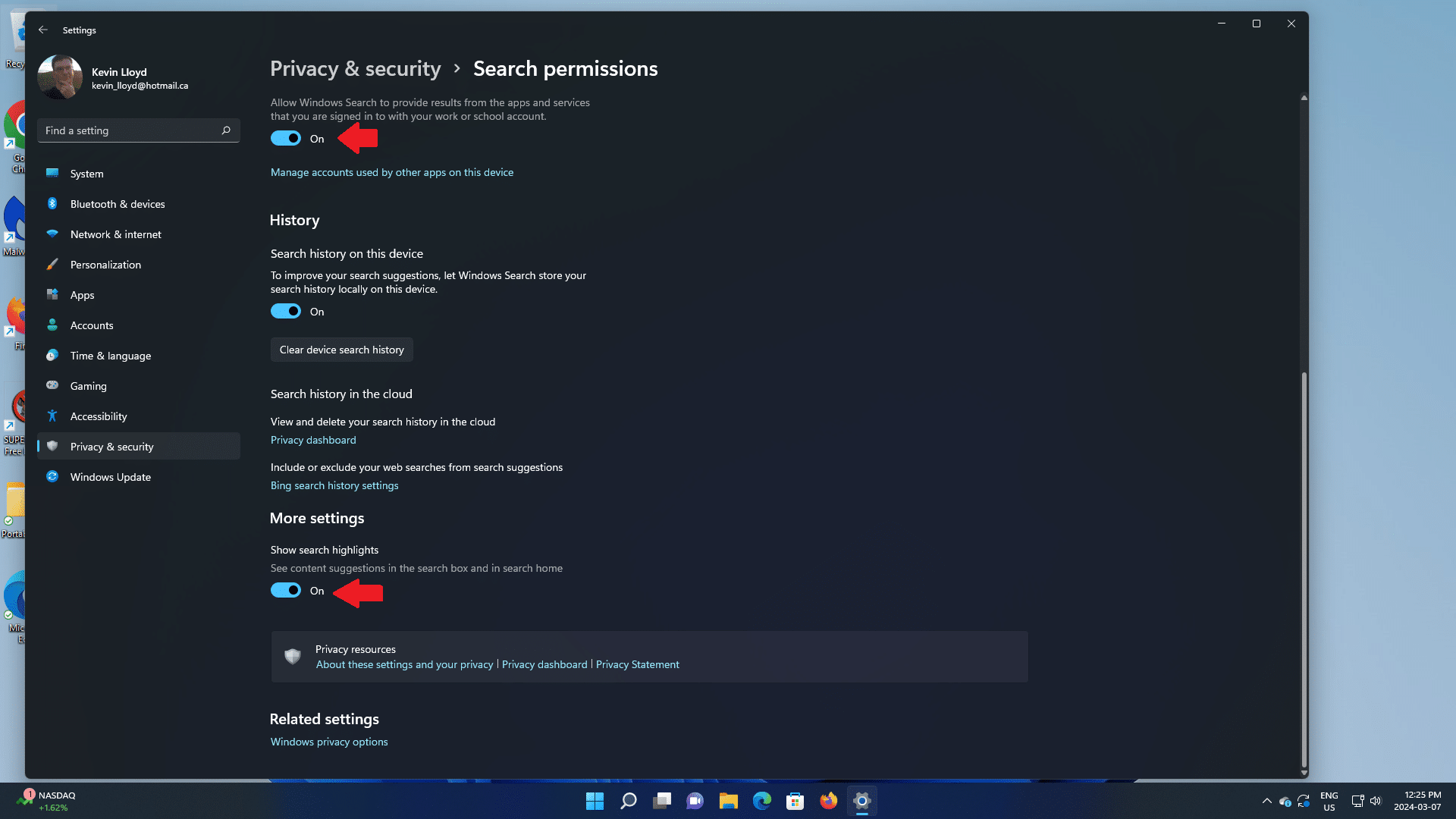 Quick Tip: Clean Up Search Suggestions and Permissions in Windows 11 Quick Tip: Clean Up Search Suggestions and Permissions in Windows 11