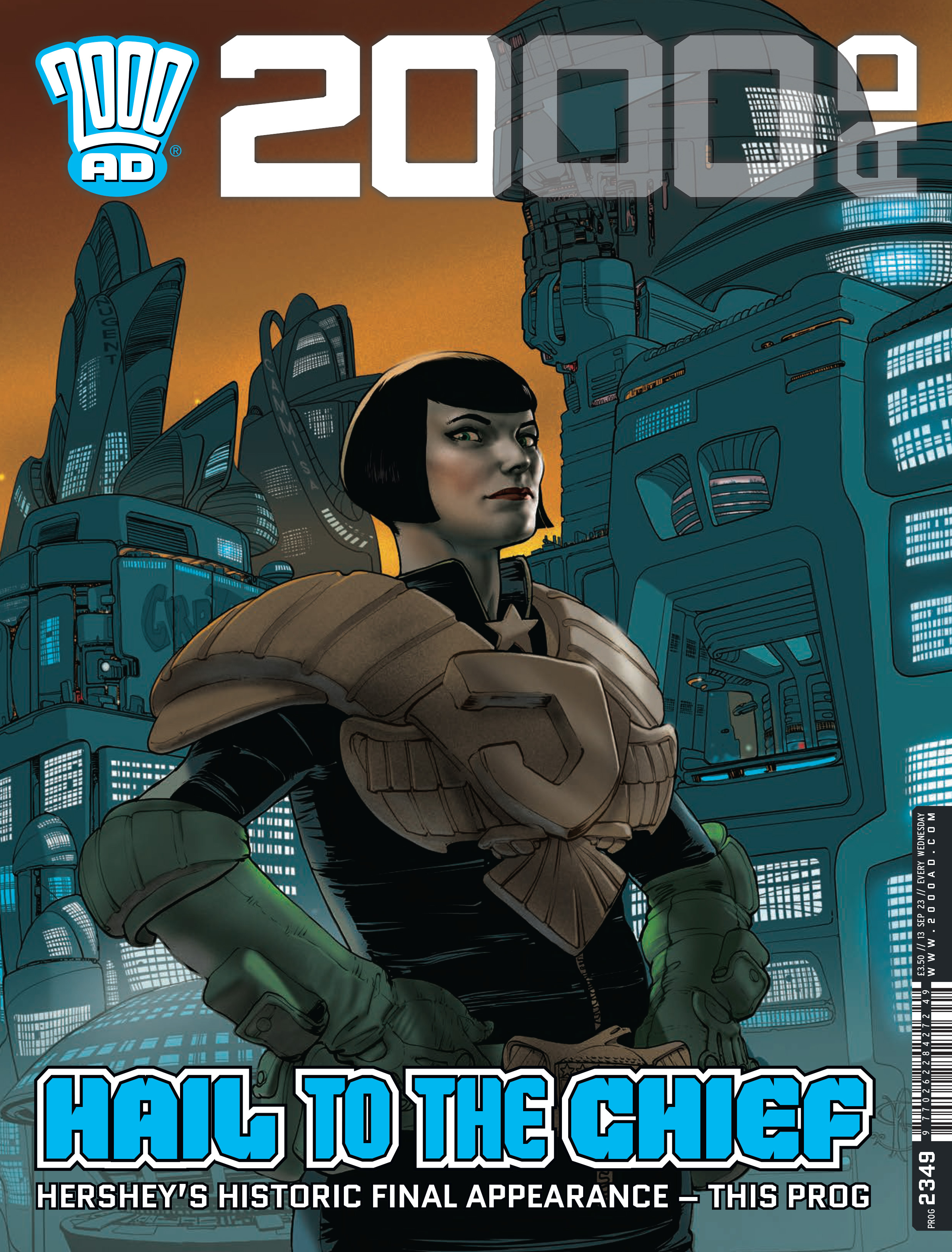 Death Of A Legend In 2000 AD - by Michael Nimmo