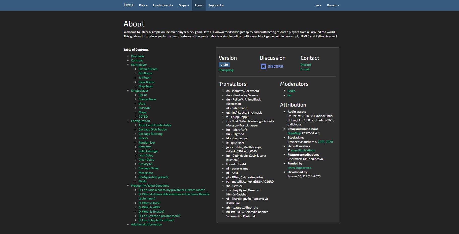 Jstris: The best browser based Tetris you're not playing.