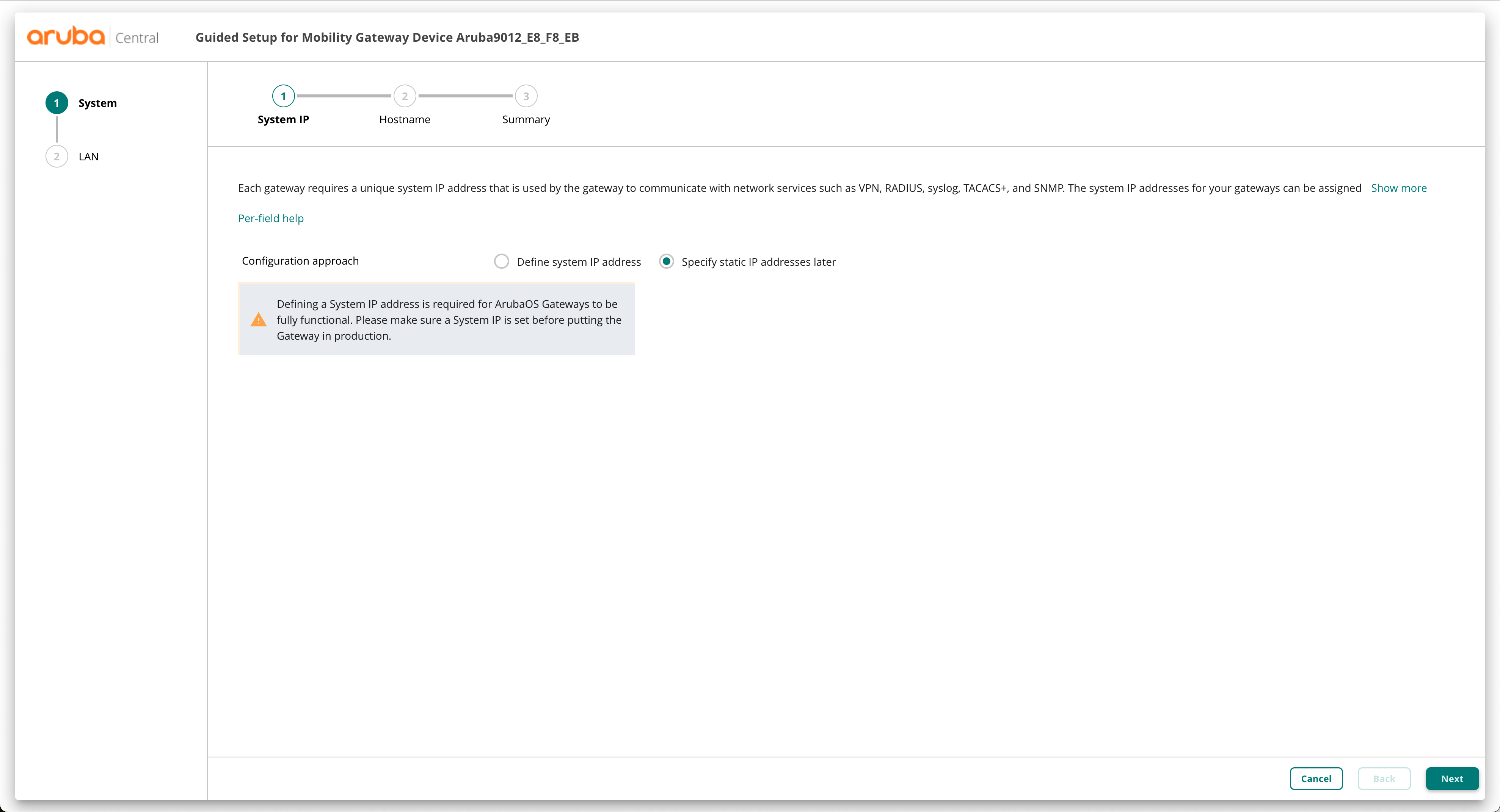 HPE Aruba Central - AOS 10 Gateway Onboarding and Configuration - Part 3