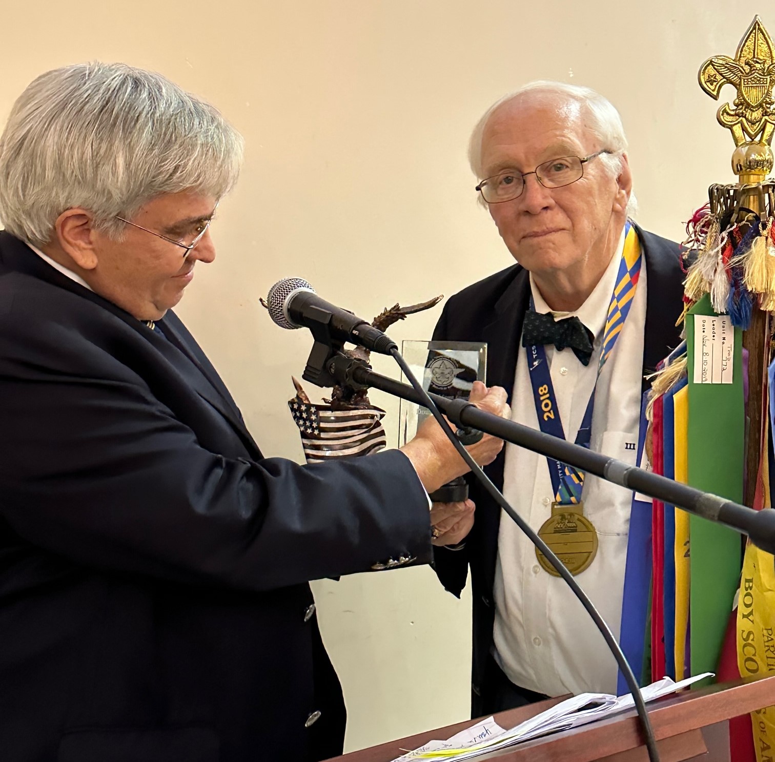 Joining in as the hometown of my pal Douglas T. Bates III awards his ...