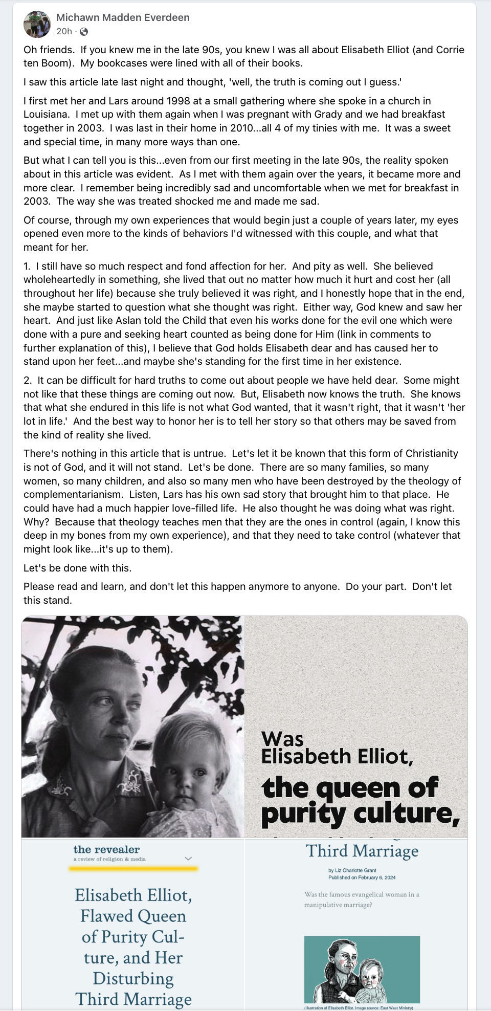 Curious Reads: Dethroning the Queen of Purity Culture?