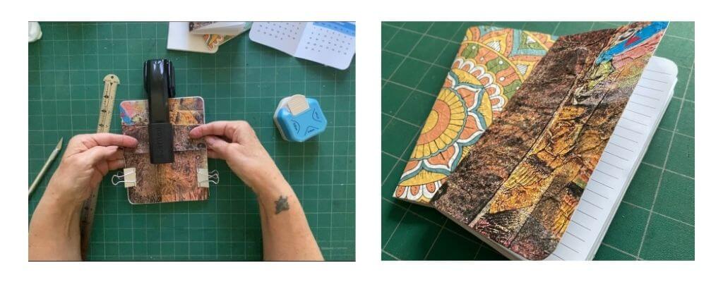 Easy Momigami DIY NOTEBOOK from scratch – no stitching