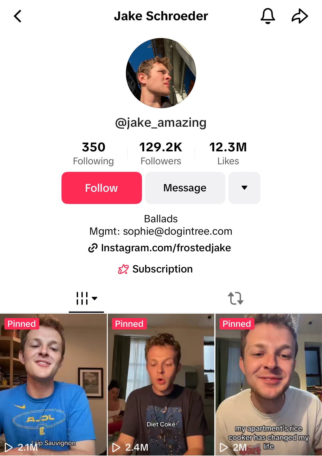 Going viral with Jake Schroeder - by Olivia Tauber