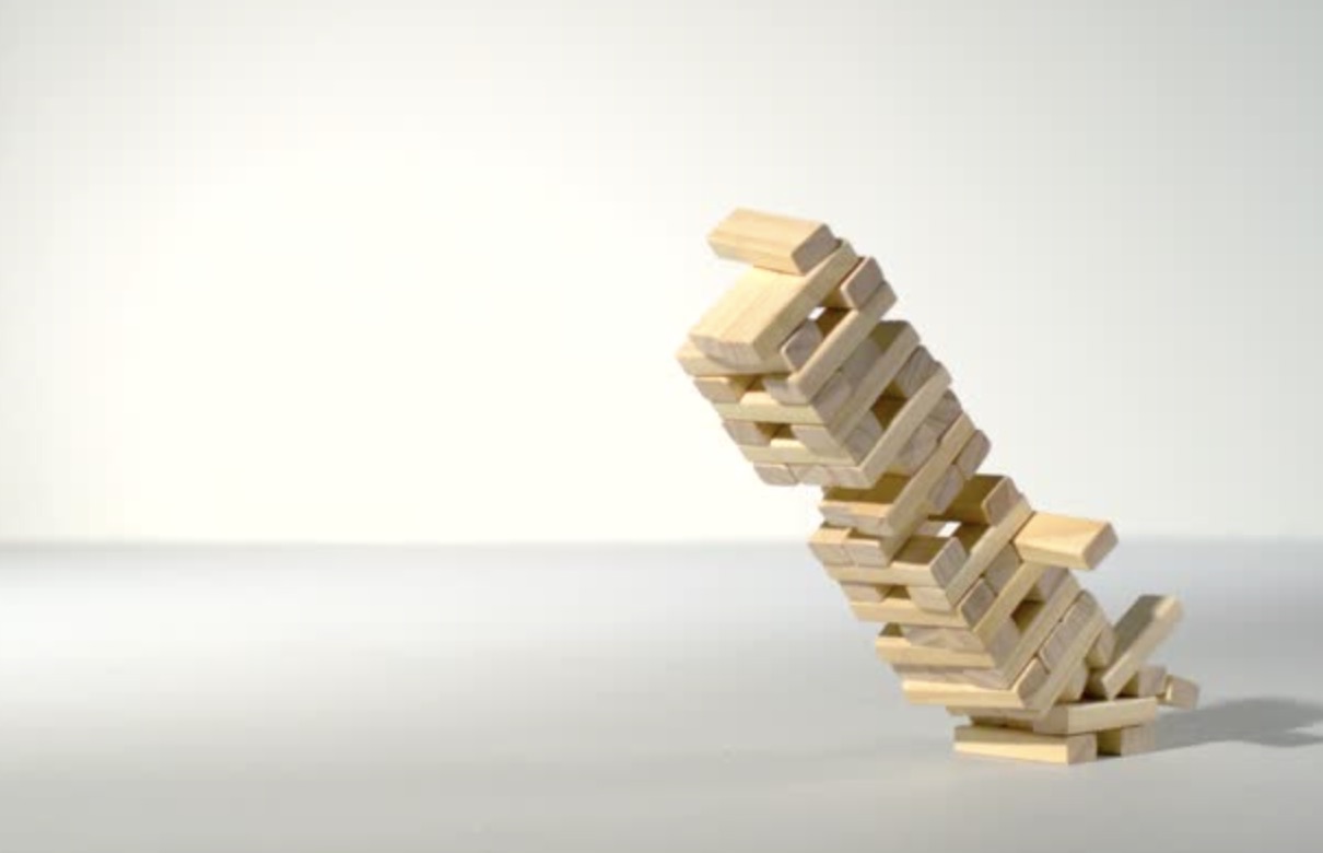 The Jenga Tower Economy Is Starting To Topple