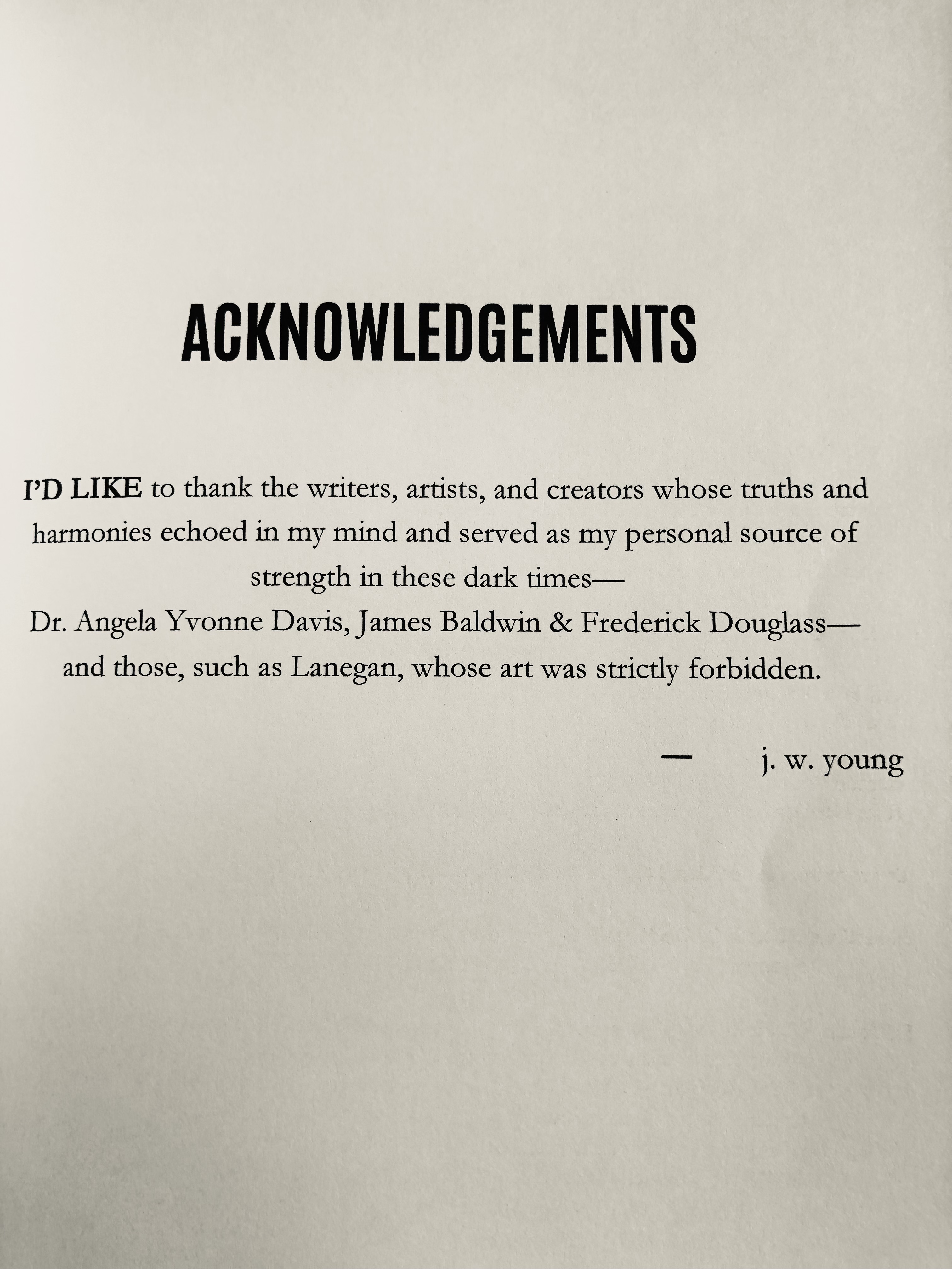Debut Book Acknowledgments for Marriage 2001: A Bruised Odyssey