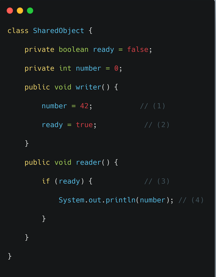 Java Memory Model and Happens Before? How does it Work?