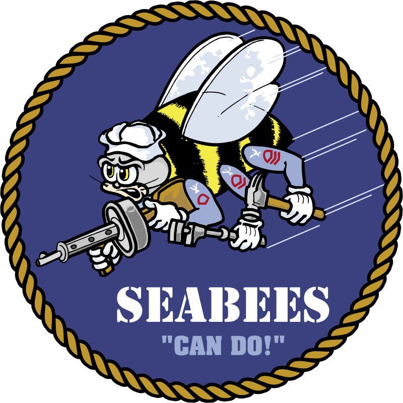 Happy 83rd Birthday, U.S. Navy Seabees! - by David Gran