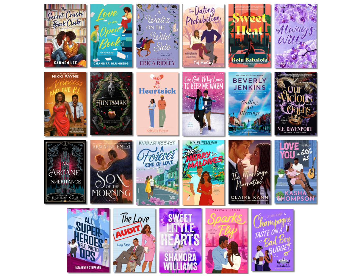 Black and POC Romance Books 2025: 120+ New Releases