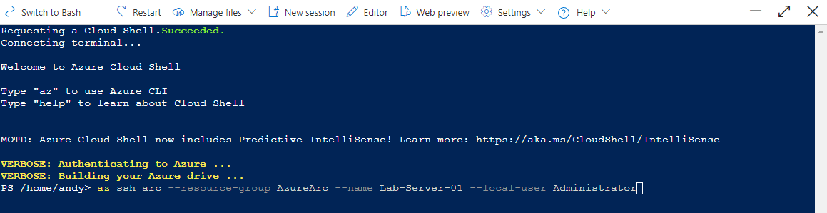 Unlocking Remote Access on Azure Arc - by Andy Lombardo
