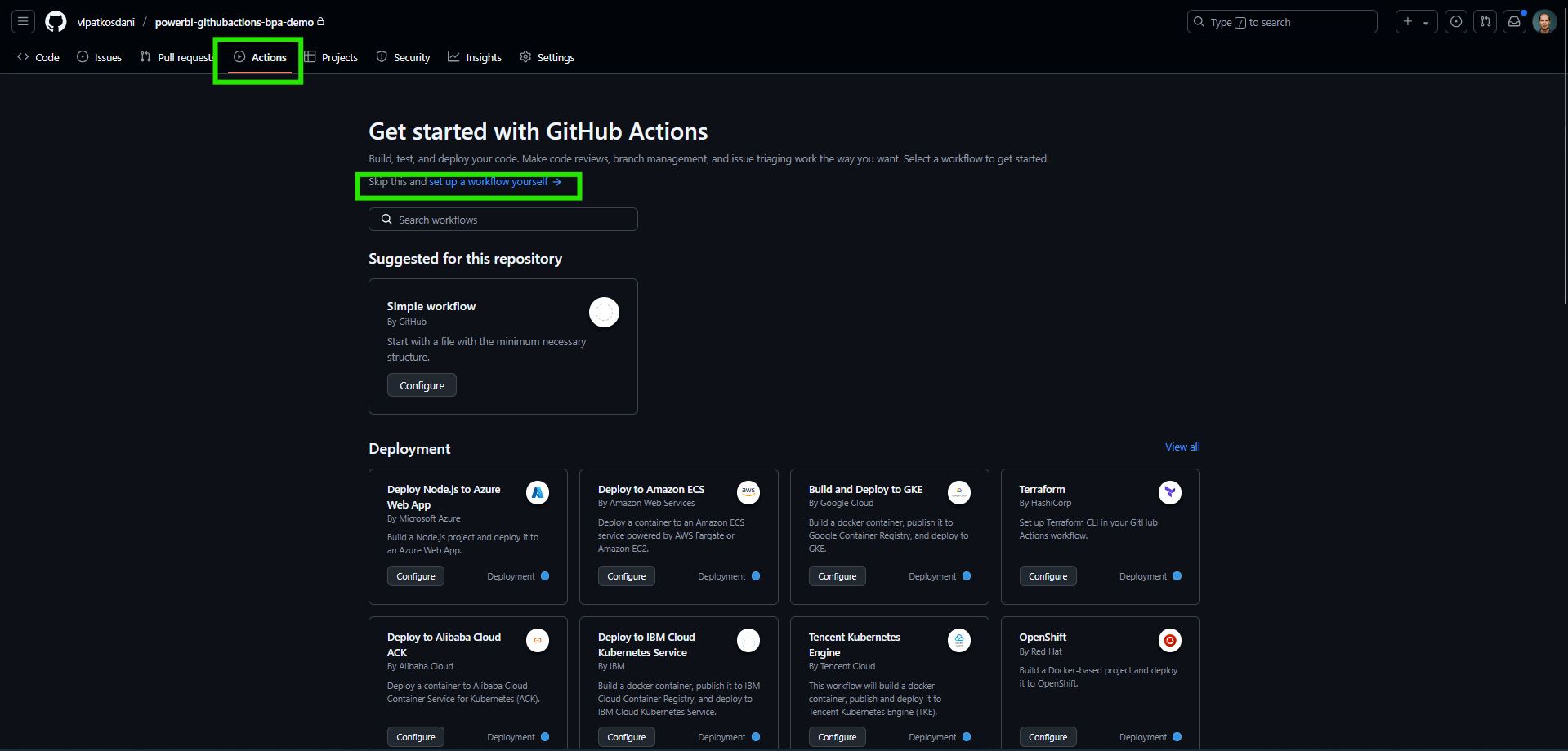 Building your Power BI CI/CD pipeline with GitHub Actions (Part 1)