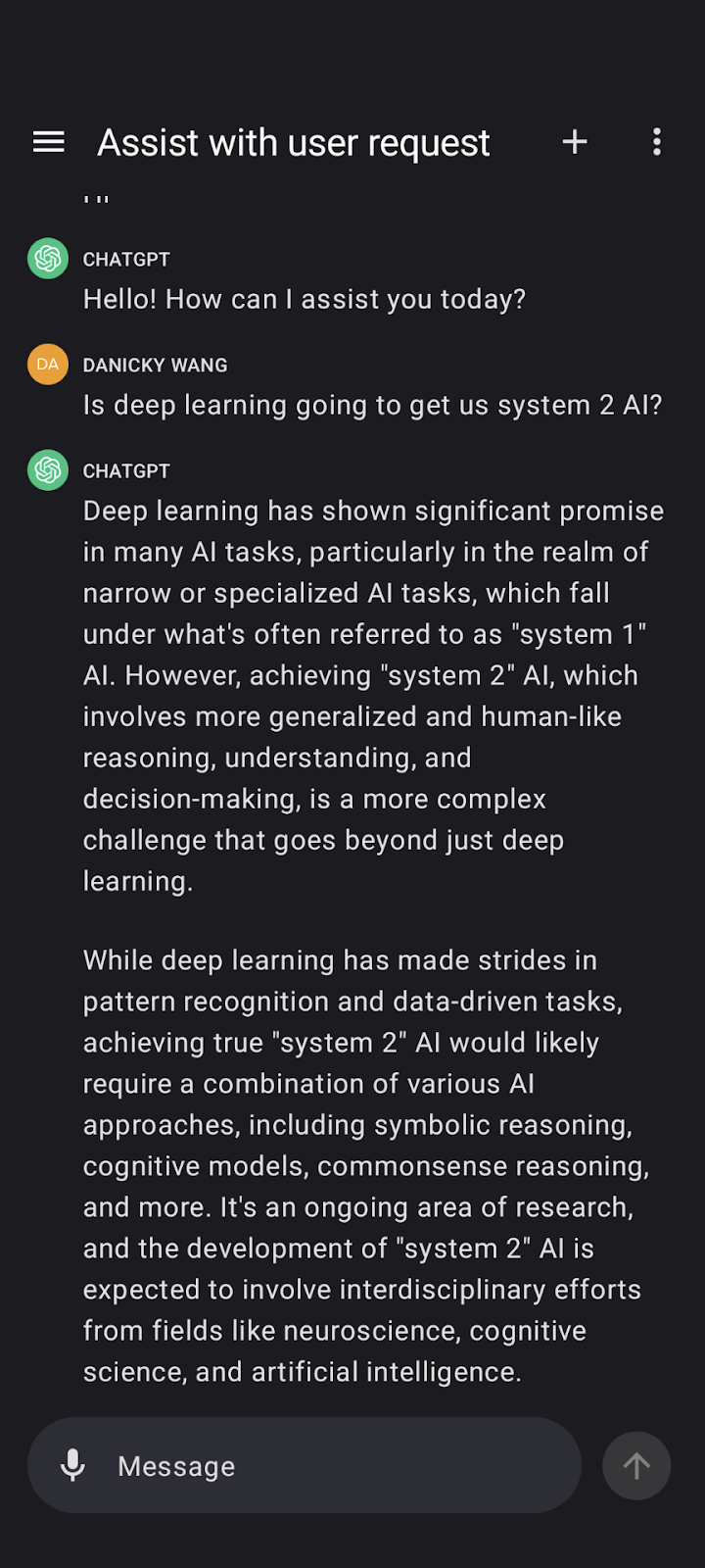 System 2 Is What We Need