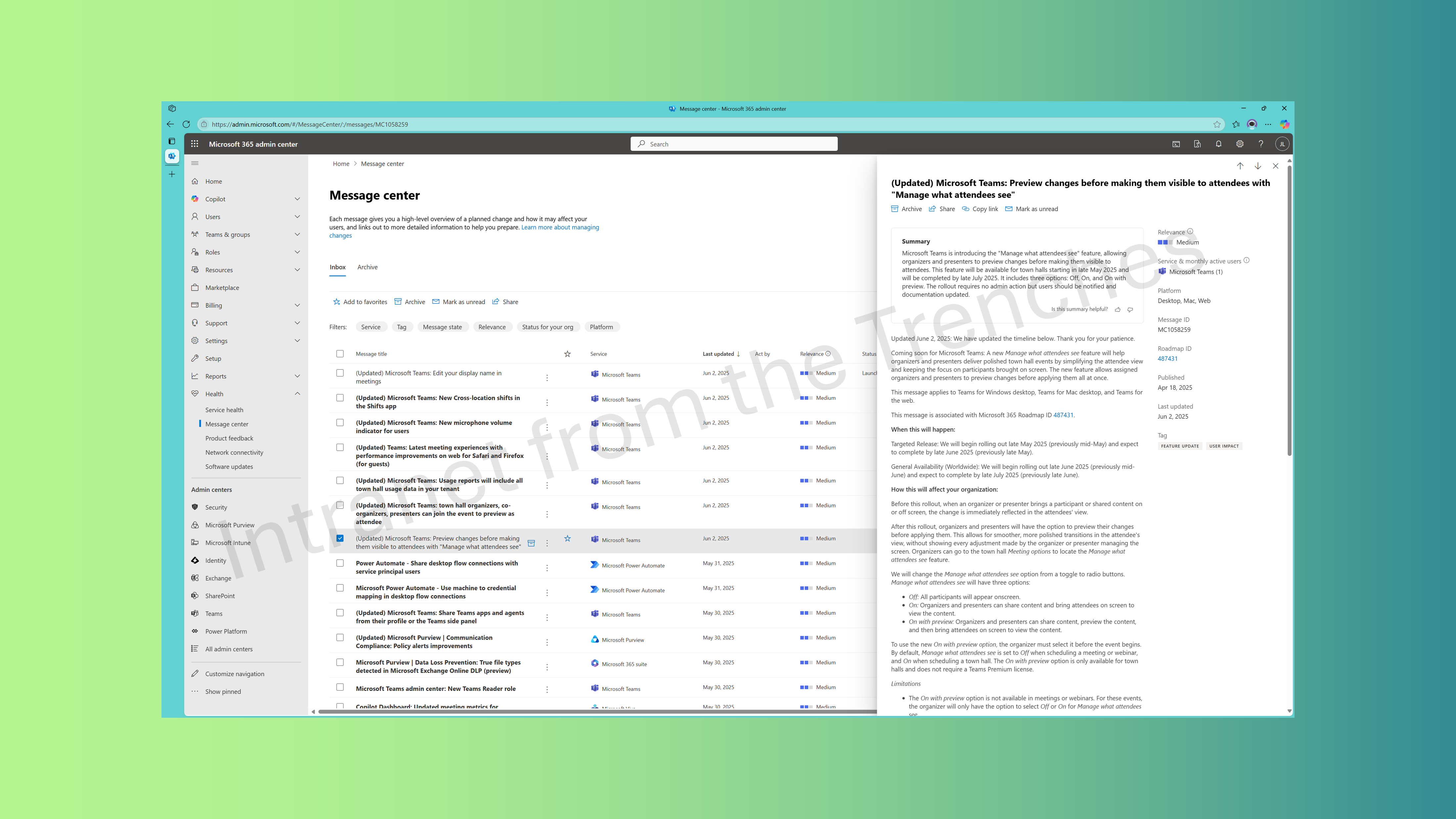 Streamline M365 Updates with Microsoft Graph API and Power BI