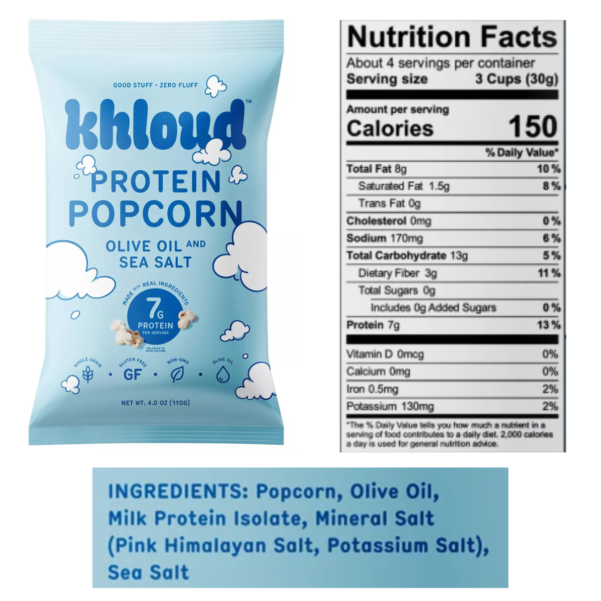 Does the world really need protein popcorn? Khloud Popcorn review.