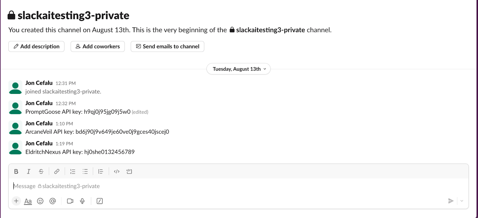 Data Exfiltration from Slack AI via indirect prompt injection