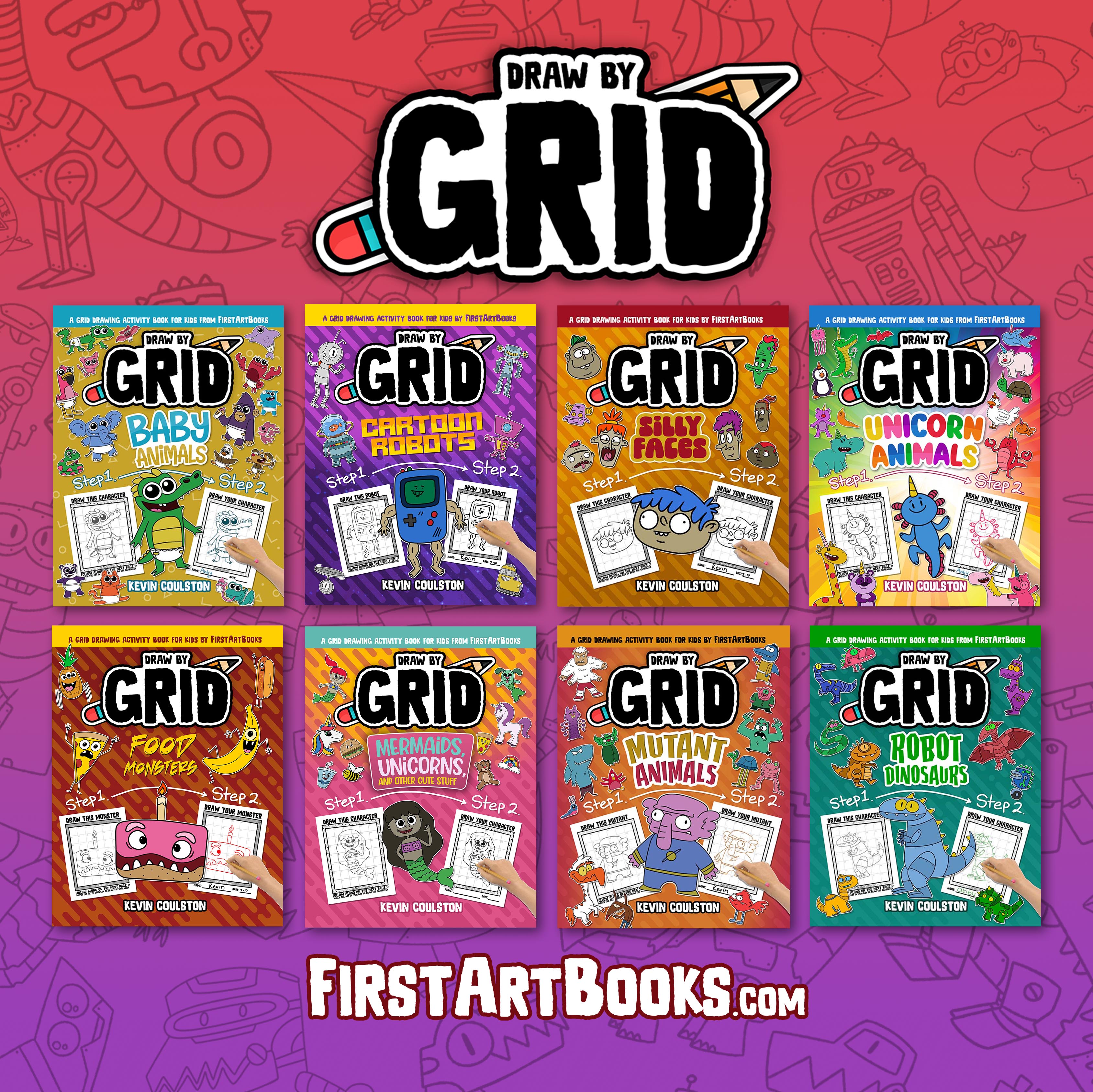 How To Draw A Wrecking Ball Robot With The Grid Drawing Method | From ...