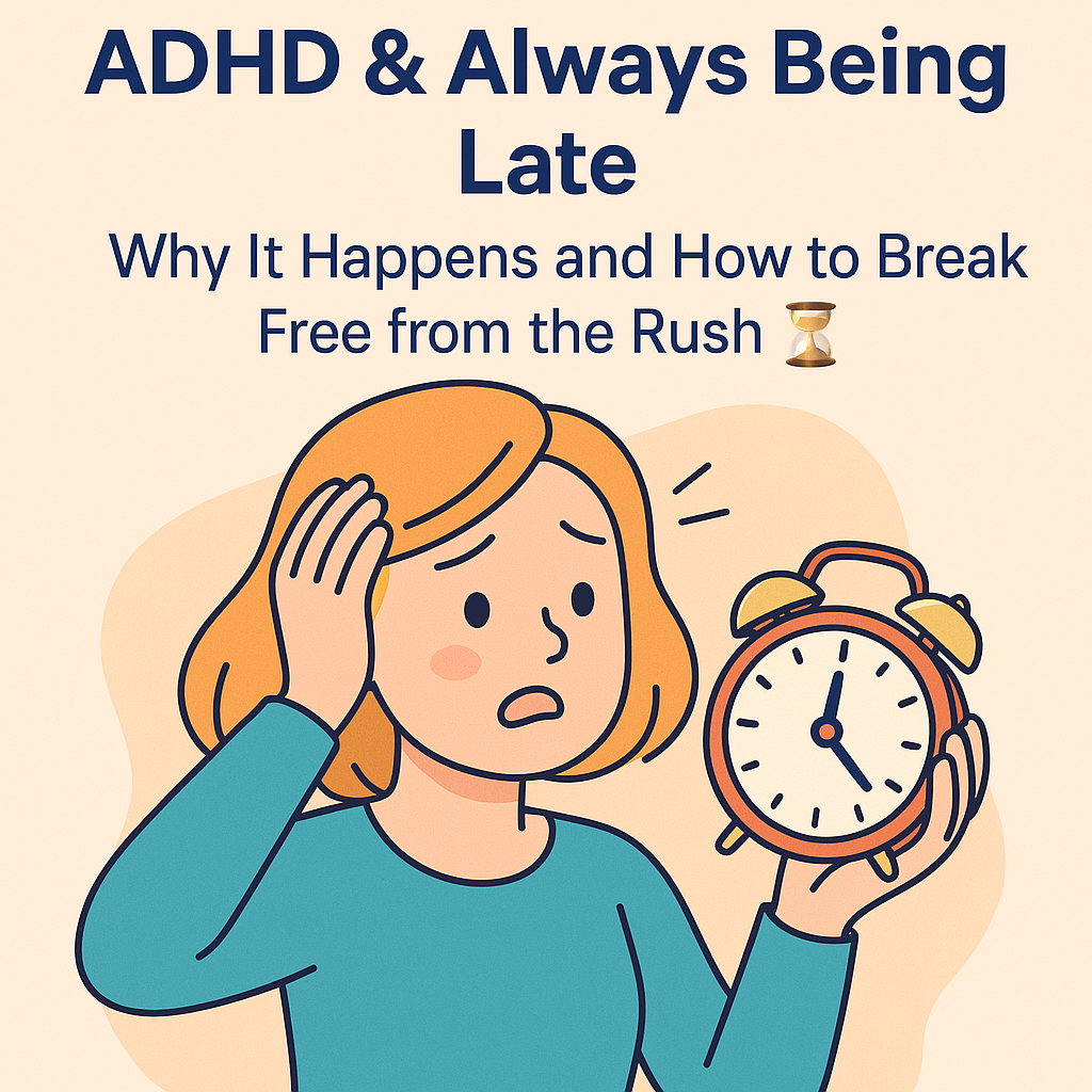 🕒 ADHD & Always Being Late: Why It Happens and How to Break Free from ...