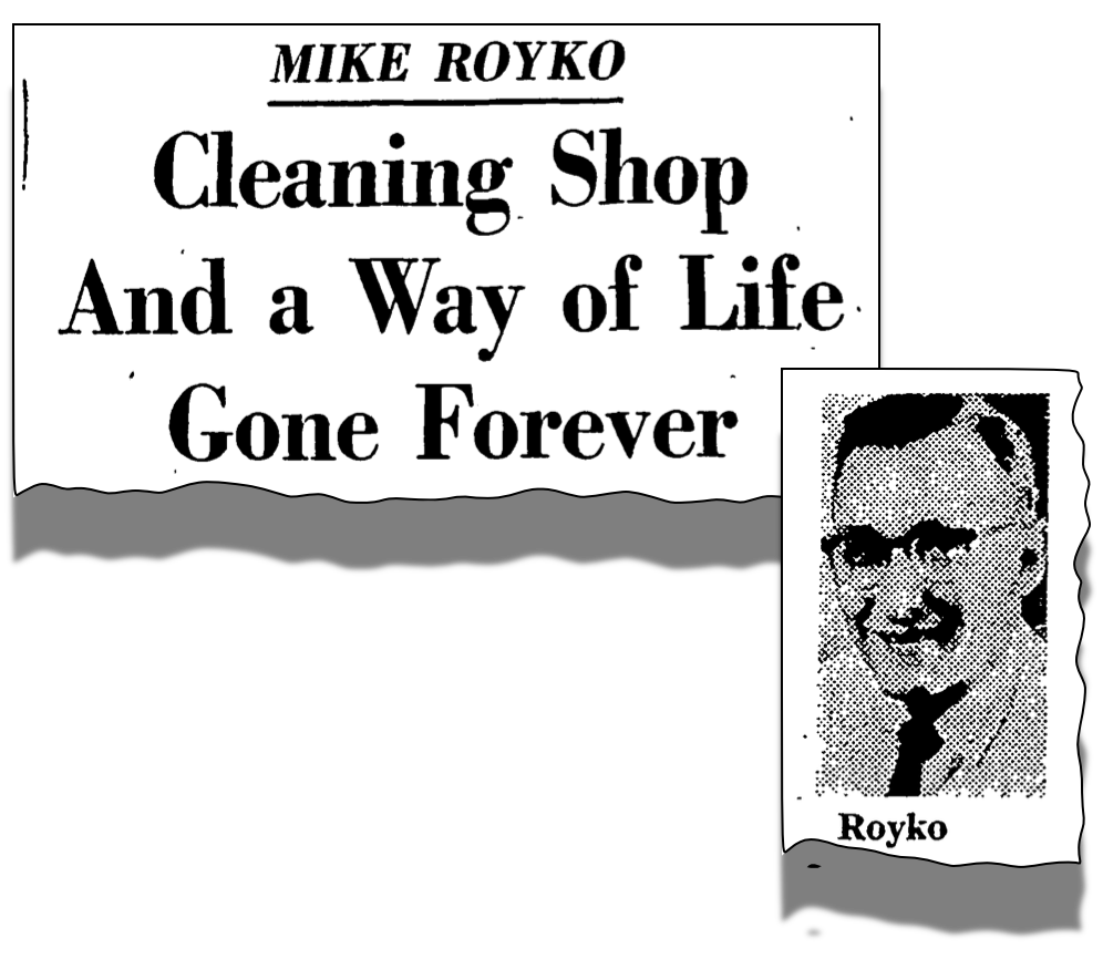 Mike Royko 50+/- Years Ago Today: The Ascent of Royko