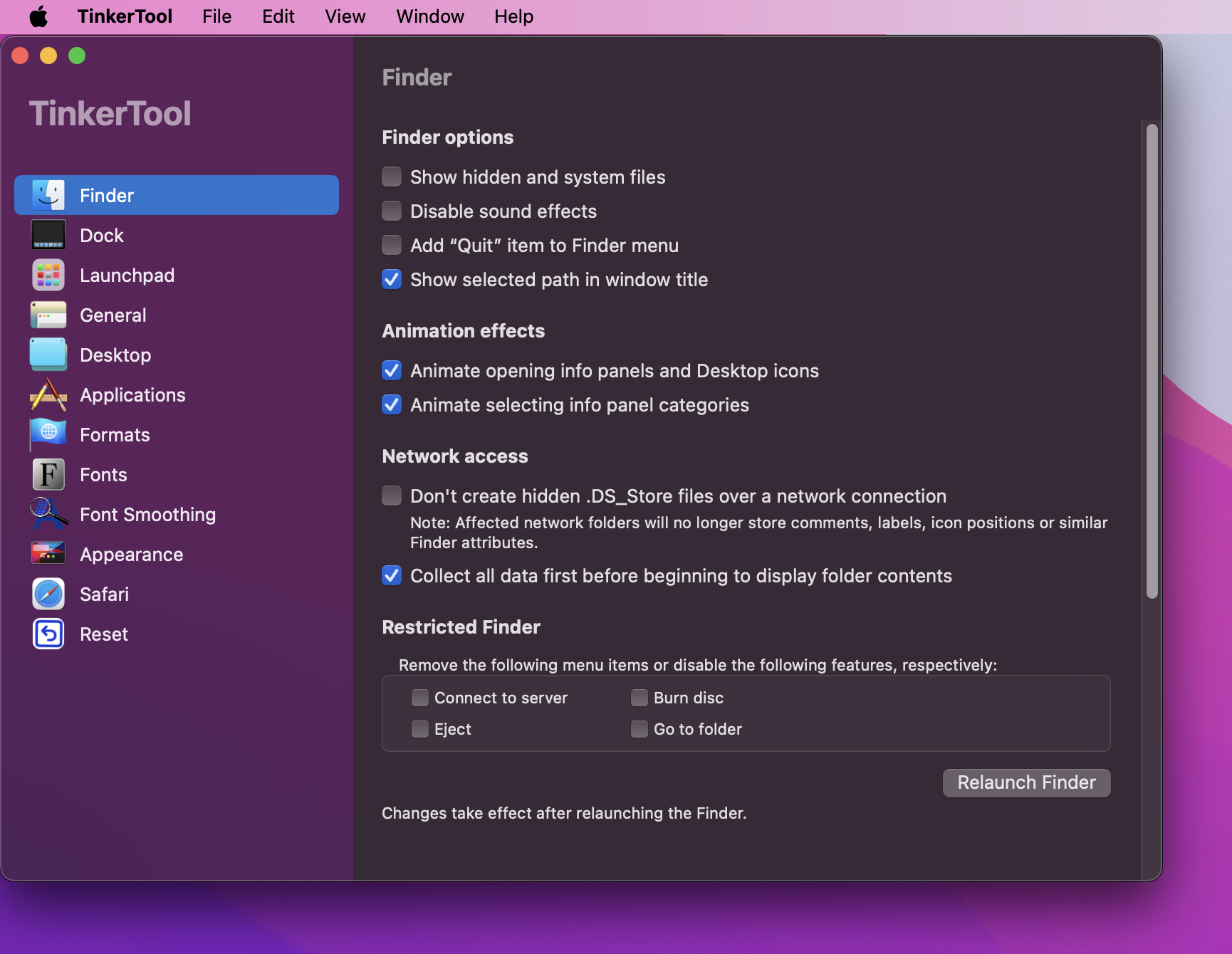 Enhance macOS Capabilities with TinkerTool