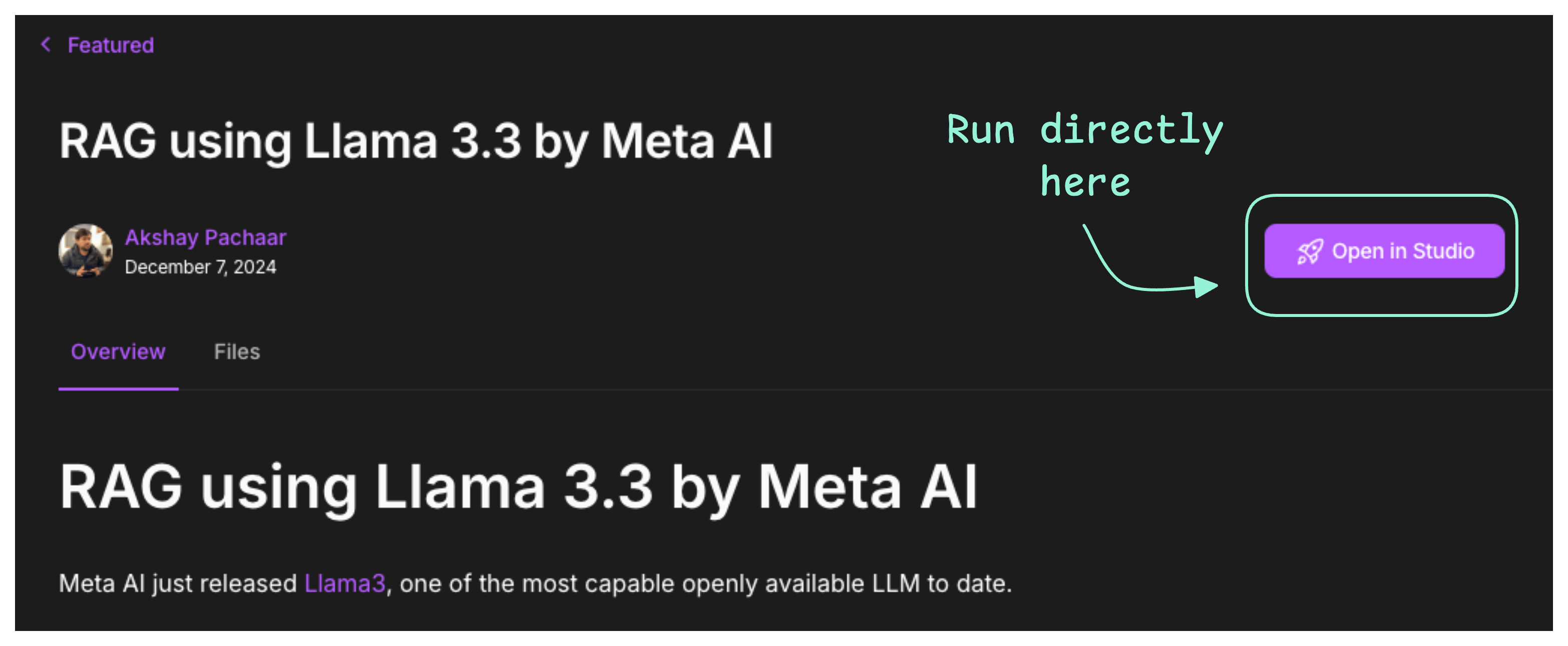 Building a RAG app using Llama-3.3 - by Avi Chawla