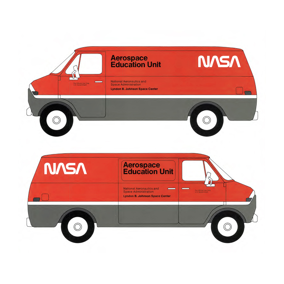 NASA Logo, 1974 Danne & Blackburn – Logo Histories