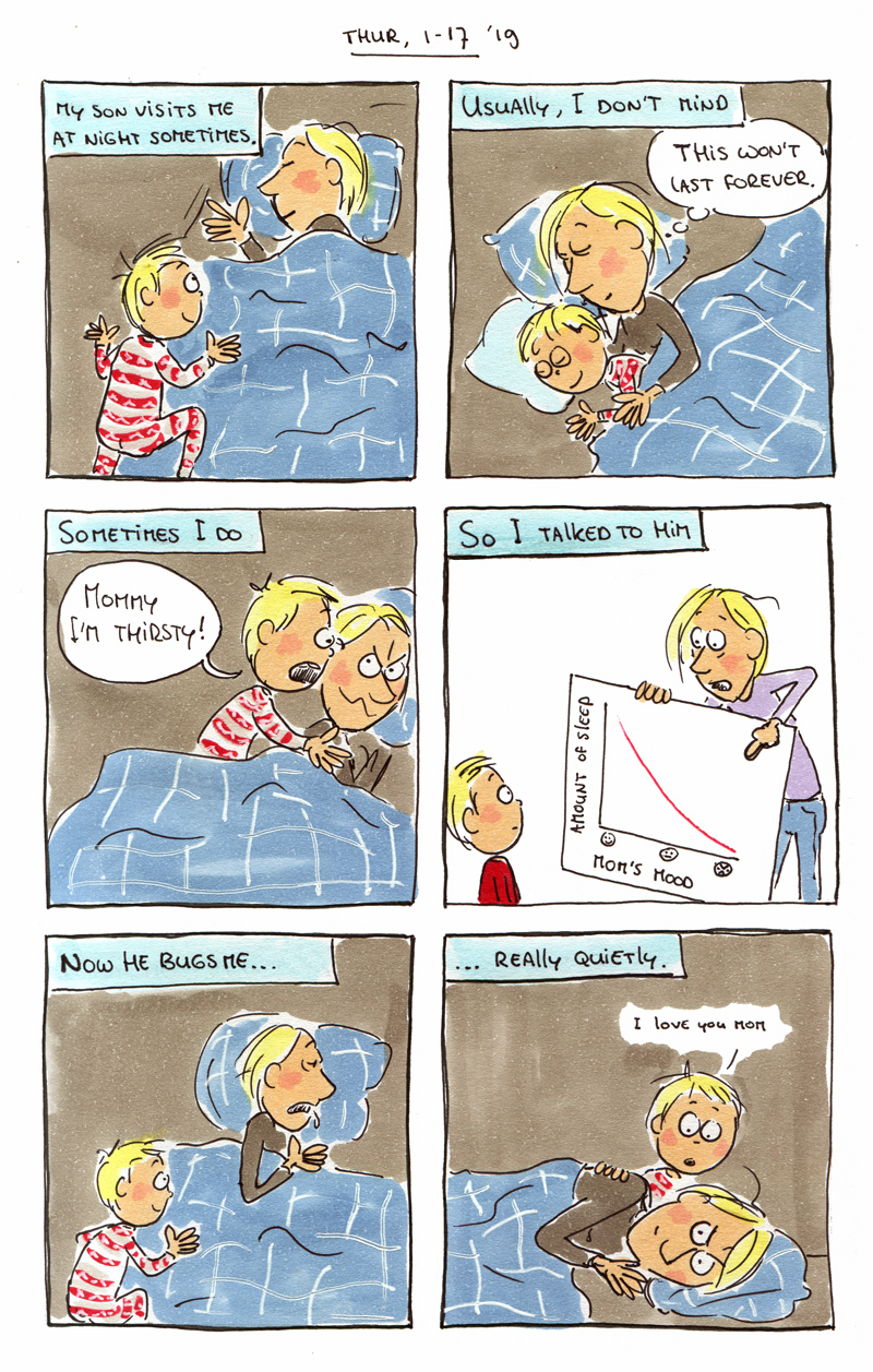 😴 Comics about sleep - Betje’s Comics