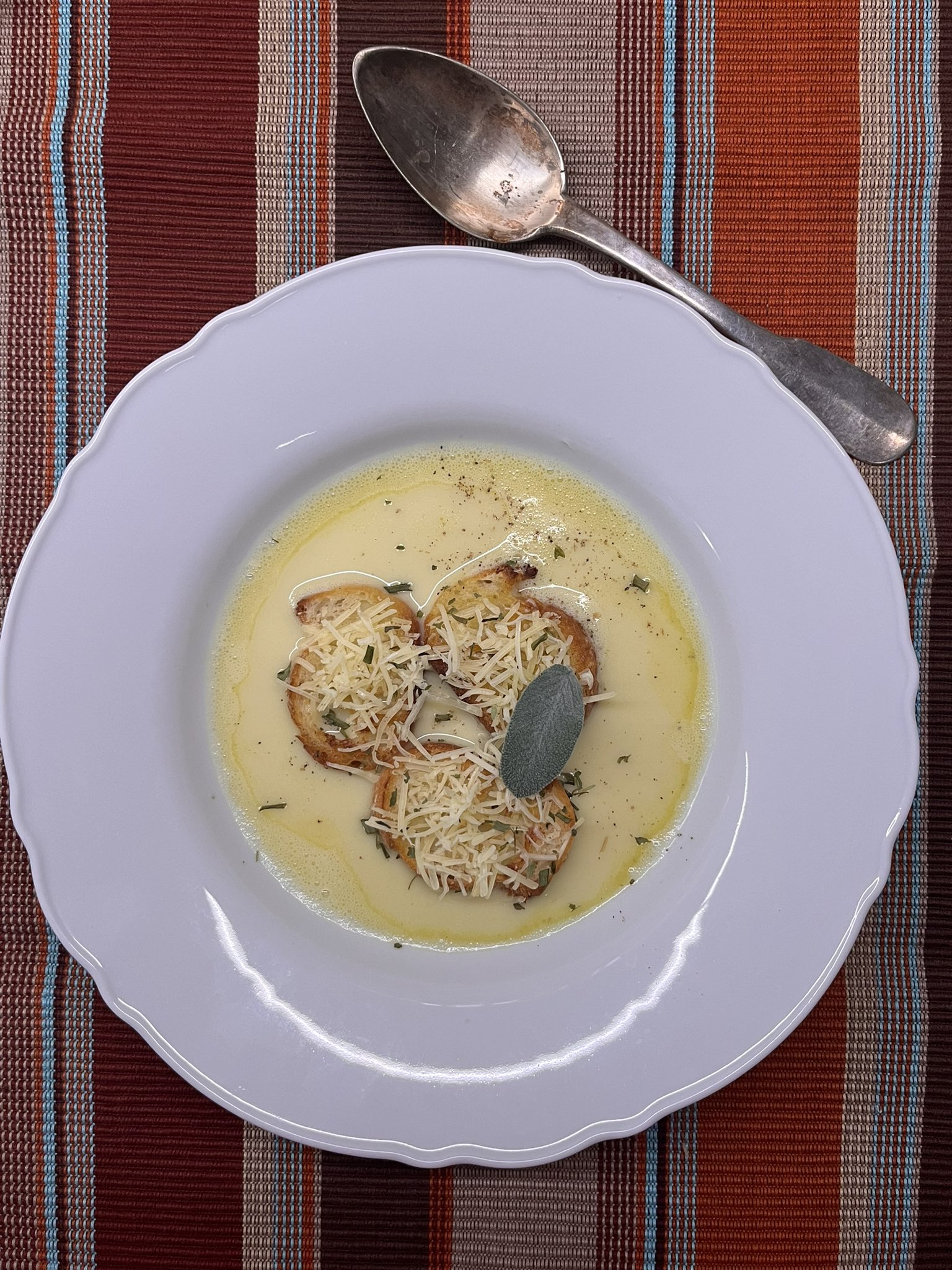 Aïgo-Boulido - Garlic Soup - Life's a Feast by Jamie Schler